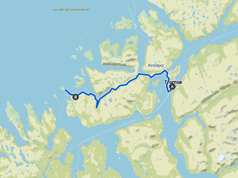 Nordkapp und zurück Tag 41 Tromsø nach Sommarøy | Fahrradtour | Komoot